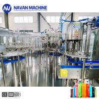 China Automatic Small Scale Soda Drink Water Soft Beverage Filling Production Line for sale
