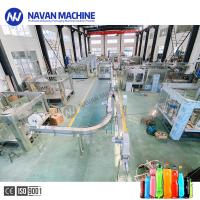 China Automatic Plastic Bottle Soft Drink Sparkling Beverage 3 In 1 Filling Machine for sale