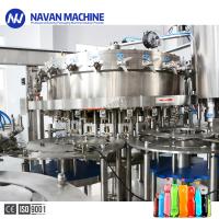 China Complete Automatic PET Bottle Carbonated Soft Drink Filling Bottling Machine for sale