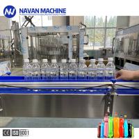 China Complete Automatic PET Bottle Carbonated Soft Drink Filling Bottling Machine for sale