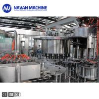 China Automatic 4 In 1 Juice Filling Machine PET Bottles Monoblock Pulp Fruit Granule for sale