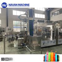 China Automatic 3 In 1 Carbonated Soft Drinks CSD PET Bottle Filling Machine for sale