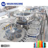 China Auto 10000BPH 3 In 1 Soda Water Carbonated Drink Filling Bottling Machine for sale