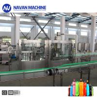 China Full Auto 100-2000ml Plastic Bottled Carbonated Cola Soda Drinking Filling Machine for sale