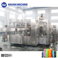 China 12000-13000BPH PET Bottled Soda Sparkling Carbonated Drink Filling Machine for sale