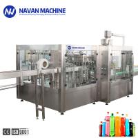 China 12000-13000BPH Monoblock Soft Carbonated Drink Washing Filling Capping Machine For PET Bottle for sale