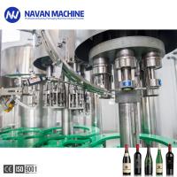 China Automatic Glass Bottled Non Carbonated Drink Wine Filling Machine for sale