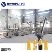 China Fresh Juice Filling Machine PET Bottle Beverage Filling Production Line for sale