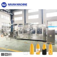 China 500ml Beverage Juice Filling Machine Hot Filling For PET Bottle for sale