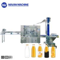 China 6000BPH Juice Filling Machine With Back Flow System With PLC Sontrol for sale