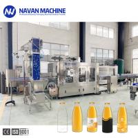 China 0-2L PET Plastic Bottle Fruit Juice Beverage Hot Filling Machine Production Line Fully Automatic for sale