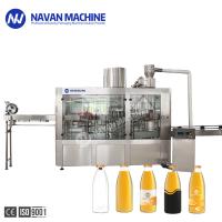 China 8000BPH 330ml Mango Juice Bottle Packing Machine Rinsing Filling Capping for sale