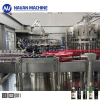 China Fully Automatic 18000BPH Glass Bottle Wine Non Gas Drink Filling Machine for sale