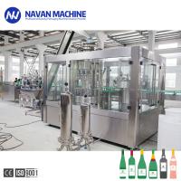 China Automatic Glass Bottle Corktails Non Gas Liquid Filling Machine for sale