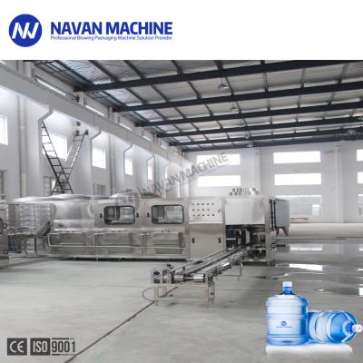 China PLC 300BPH 5 Gallon Pure Water Bottle Filling Machine Corrosion Resistant for sale