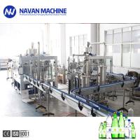 China Auto 3000-5000BPH Glass Bottle Soda Carbonated Drink Filling Machine for sale