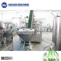 China Glass Bottle Soda Carbonated Drink Washing Filling Capping Machine for sale