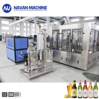 China Automatic 0-2L Beer Sparkling Drink  Glass Bottle Filling Bottling Machine for sale
