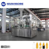 China Monoblock Glass Bottle Juice Water Washing Filling Capping Machine for sale