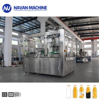 China Monoblock Glass Bottle Juice Water Washing Filling Capping Machine for sale