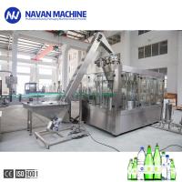 China 3 In 1 0-2L Glass Bottle With Aluminum Cap Washing Filling Capping Machine for sale