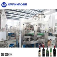 China Auto 2 In 1 Glass Bottle Sparkling Drink Wine Filling Capping Machine for sale