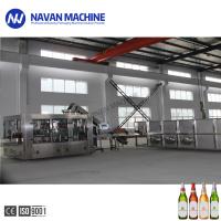 China Alcoholic Drink Brewery Winery Beer Filling Machine Washing Capping Production Line for sale
