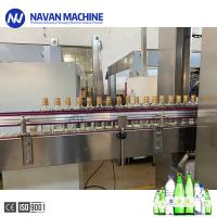 China Automatic Glass Bottle Non Gas Liquid Washing Filling Capping Machine for sale