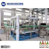 China Beer Wine Filling Machine Glass Bottle Filling Line High Production Speed for sale