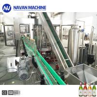 China 18 Heads Glass Bottle Automatic Aluminum Cap Beer Filling Machine for sale