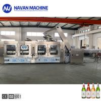 China Aseptic Monoblock Beer Filling Machine Carbonated Drink Bottle Filler Machine for sale