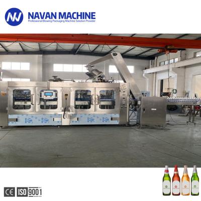 China Aseptic Monoblock Beer Filling Machine Carbonated Drink Bottle Filler Machine for sale