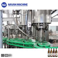 China Crown Cap Beer Filling Machine Automatic Beer Bottle Filling Equipment for sale