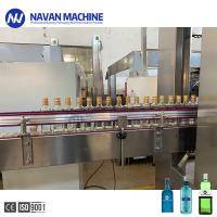 China Automatic Glass Bottled Vodka Non Carbonated Drink 3 In 1 Filling Machine for sale