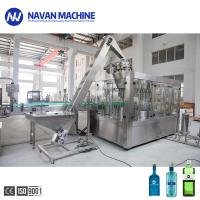 China Automatic Washing Filling Capping Glass Bottle Vodka Filling Machine for sale