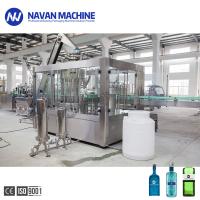 China Automatic Washing Filling Capping Glass Bottle Vodka Filling Machine for sale