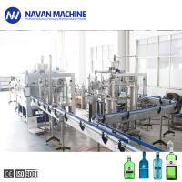 China Auto 3000-5000BPH Glass Bottle Soad Carbonated Drink Vodka Filling Machine for sale