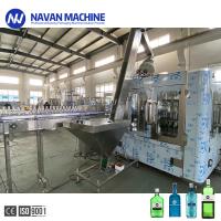 China Automatic Glass Bottle Non Gas Liquid Vodka 3 In 1 Filling Machine for sale