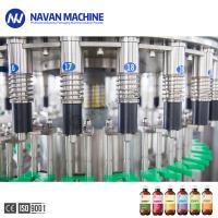 China Automatic PET Bottled Kombucha Tea Washing Filling Capping Machine for sale