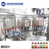 China Automatic PET Bottle Kombucha Non-Gas Liquid Filling Machine 3 In 1 Machine for sale