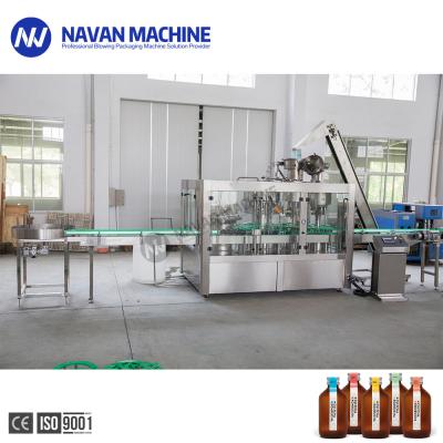 China Automatic Glass Bottled Non Carbonated Drink Kombucha Filling Machine for sale