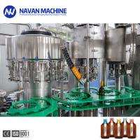 China Automatic Glass Bottled Non Carbonated Drink Kombucha Filling Machine for sale