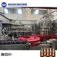 China Automatic Glass Bottle Non Gas Liquid Kombucha Washing Filling Capping Machine for sale