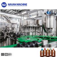 China Monoblock Glass Bottle Water Kombucha Beverage Washing Filling Capping Machine for sale