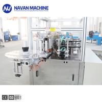 China Linear Hot Melt Glue OPP Labeling Machine For Liquid Beverage Packaging Line for sale