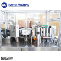 China Automatic Glass PET Bottle Labeling Machine For OPP Hot Melt Glue Label Sticker for sale