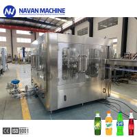 China Automatic 0-2L PET Bottle Soft Sparkling Drink 3 In 1 Filling Machine for sale