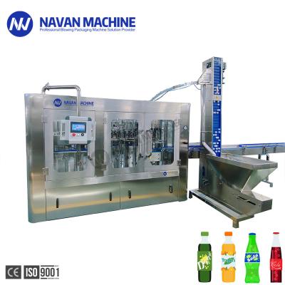 China Automatic 0-2L Carbonated Soft Drink Filling Machine For PET Bottles for sale