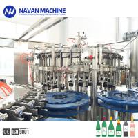 China Monoblock 0-2L Glass Bottle Soad Carbonated Drink Liquor Filling Machine for sale