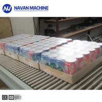 China Full Automatic Half-Tray Cans Bottles Film Heat Tunnel Shrink Wrapping Packing Machine for sale